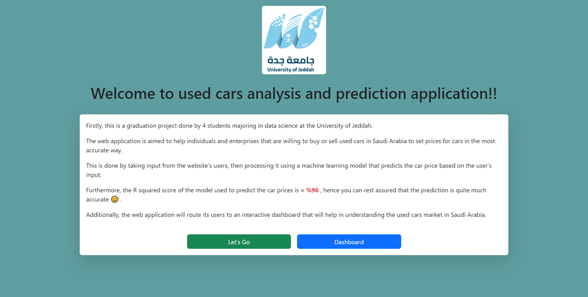 GitHub - MarwanAllG/Graduation-Project: Analysis of the Used Car Market in Saudi Arabia Using ...