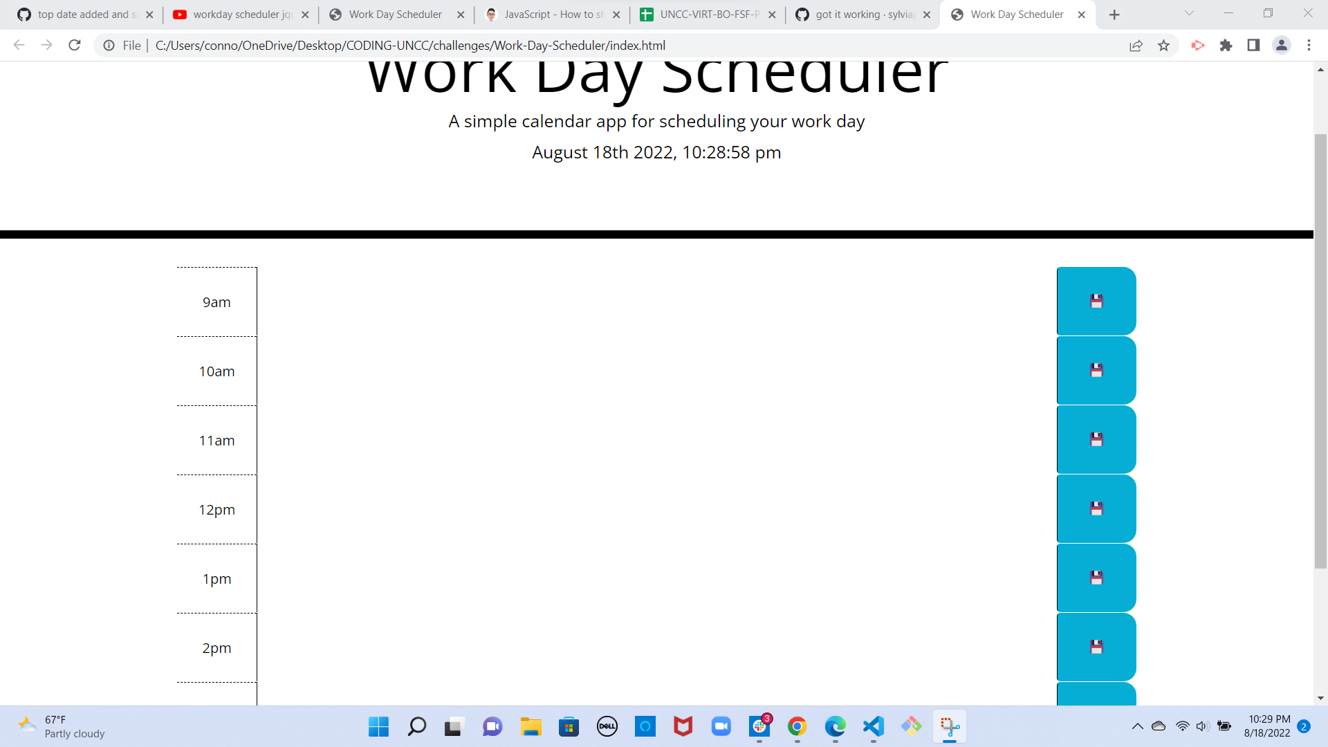 GitHub - connorkelly96/Work-Day-Scheduler