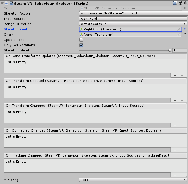 Steamvrbehaviourskeleton Not Working Correctly In Build · Issue 469 · Valvesoftwaresteamvr 