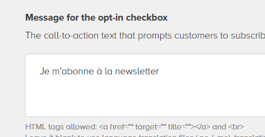 [BUG] Checkbox label is hard coded in edit account page · Issue #864 · mailchimp/mc-woocommerce ...