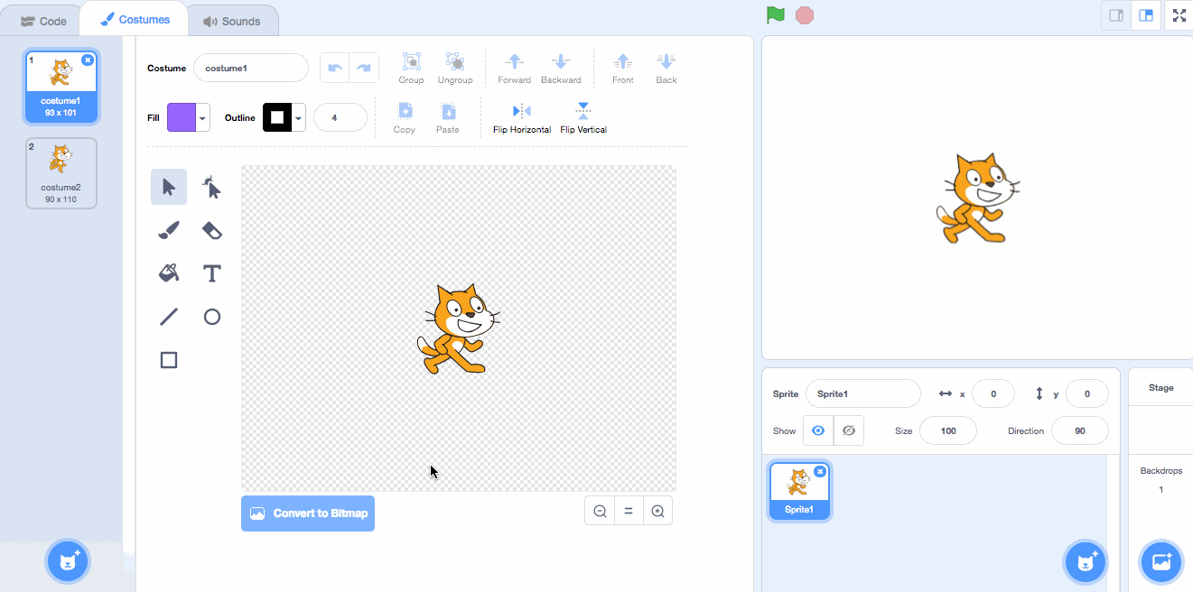 Converting a blank image to bitmap on Chrome makes no images appear in ...