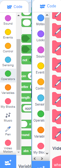 Scroll bars cover text on Windows · Issue #2215 · scratchfoundation/scratch-gui · GitHub