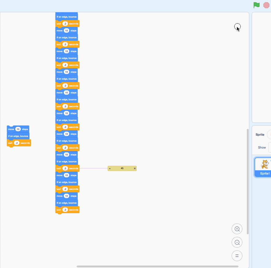 Strange drop shadow under stack of blocks · Issue #2943 · scratchfoundation/scratch-gui · GitHub