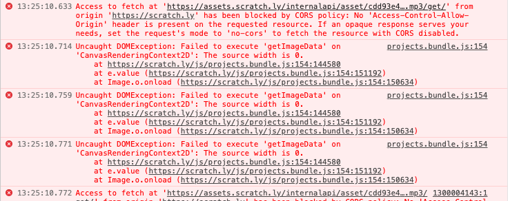 Downloading And Uploading A Particular Project With The Pen Extension To Staging Fails To Re