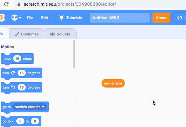variable reporter blocks load with different id, breaking comment ...