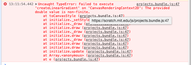 Linear gradients with x2/y2 values of NaN will break the paint editor · Issue #933 ...
