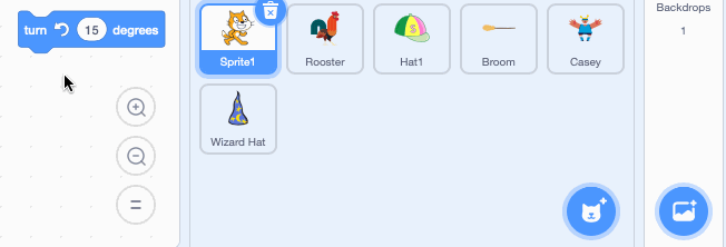 Sharing the love to another sprite does not cause the tile to wiggle on ...