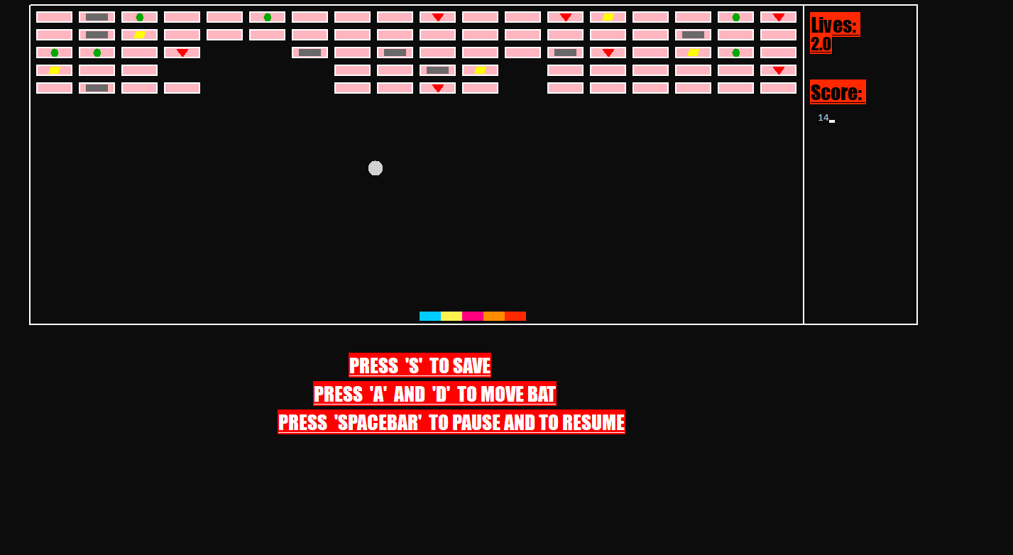 GitHub - MoosaImran50/Brick-Breaker