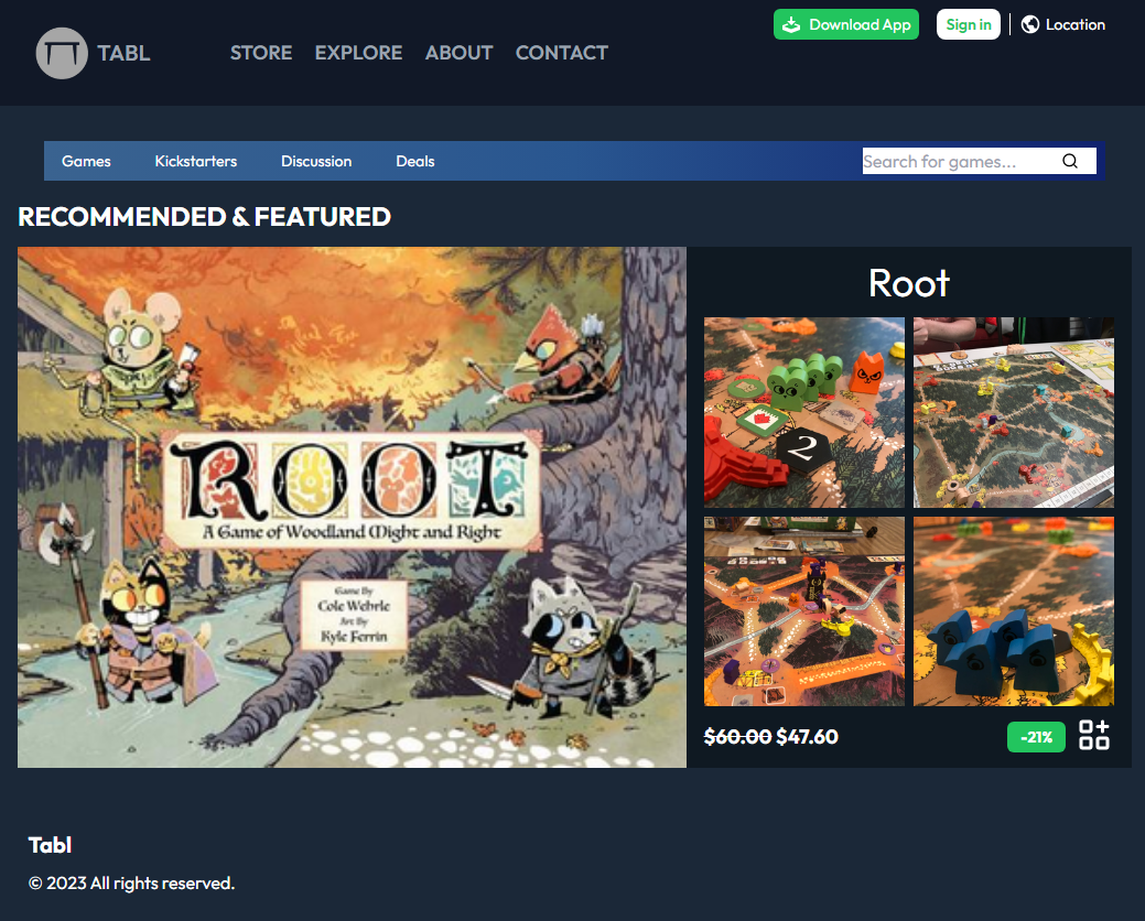 GitHub - Barrerse/Table: Boardgame application made using MERN stack