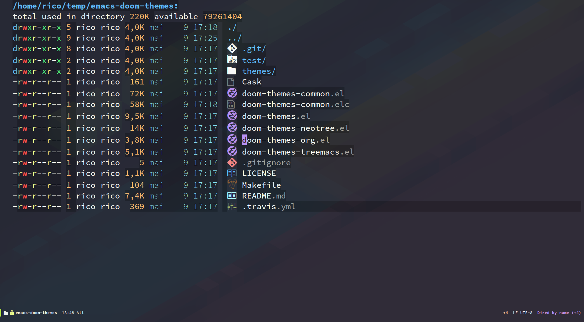 diredfl is ugly · Issue #281 · doomemacs/themes · GitHub