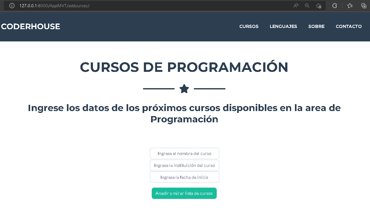 GitHub - marjoriesoares/MVT: Working with Django