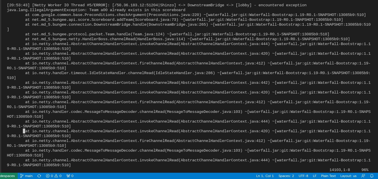 Team tm-sb-0 already exists in this scoreboard · Issue #286 · Puharesource/TitleManager · GitHub