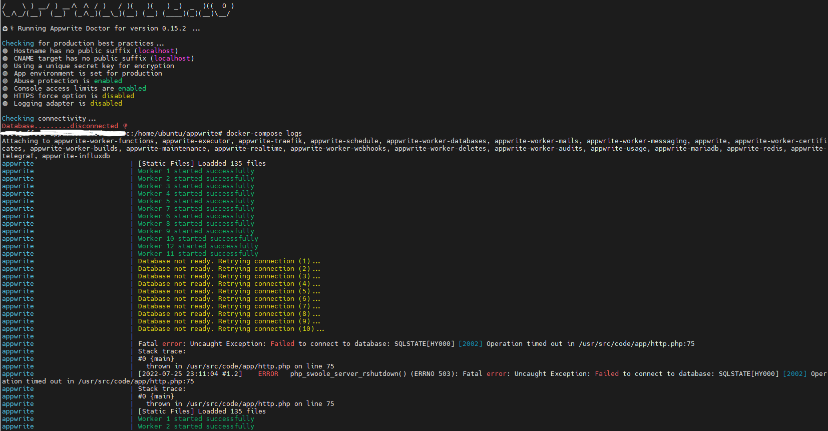 📚 Documentation External Managed Database · Issue 3601 · Appwrite