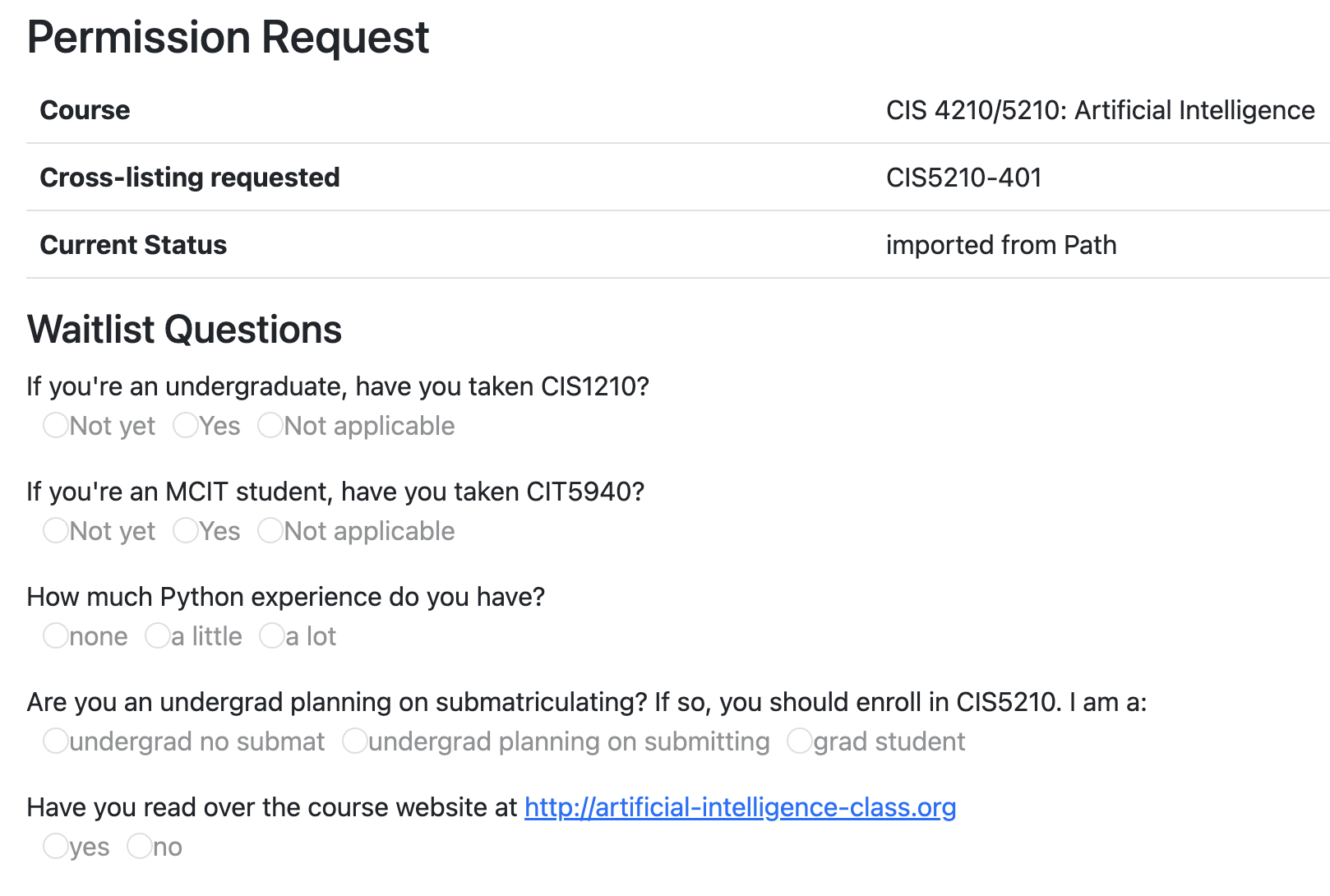 Unable To Answer CIS 505 521 Waitlist Questions Issue 7 Upenn unable-to-answer-cis-505-521-waitlist-questions-issue-7-upenn