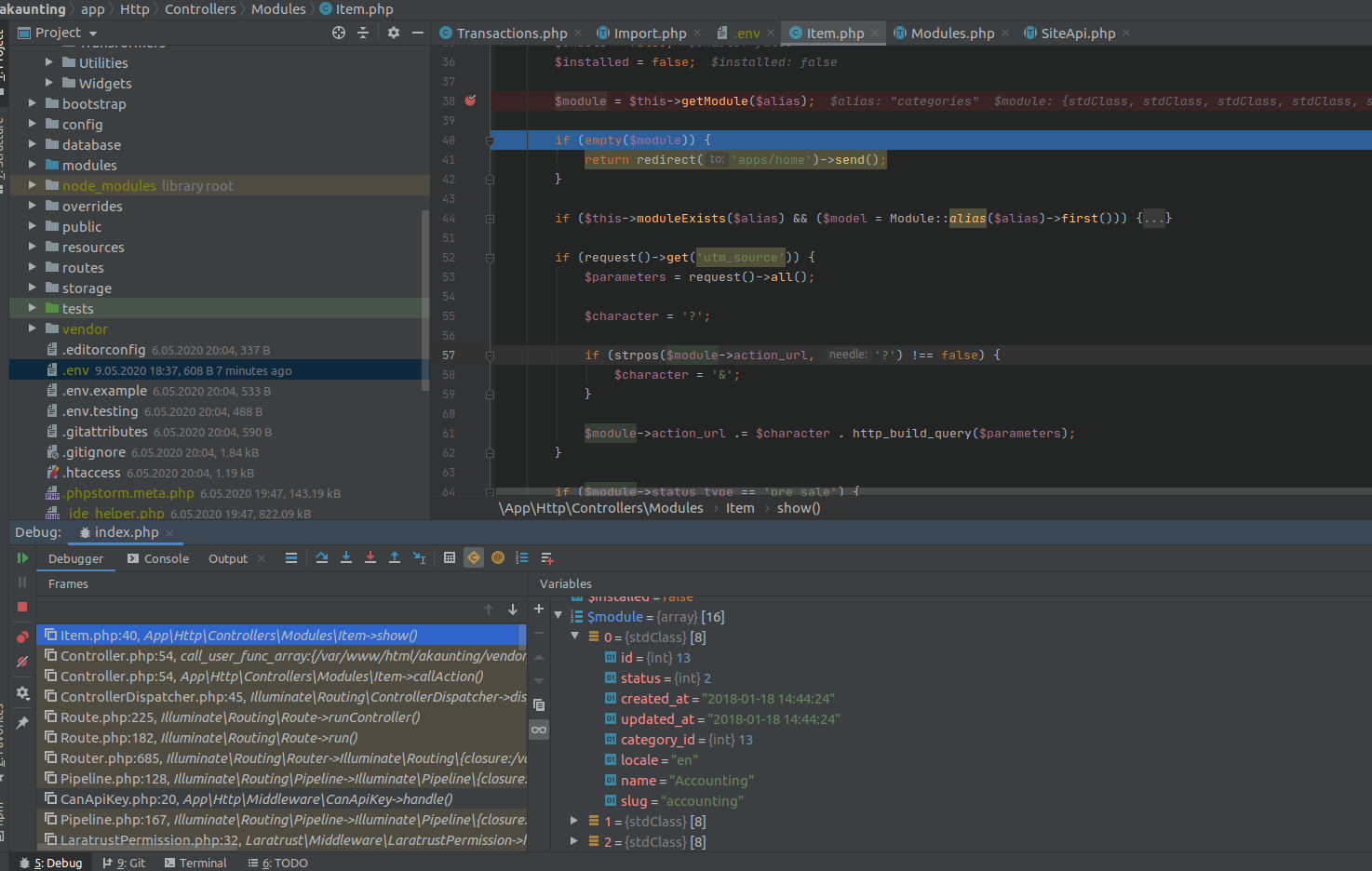 Apps All Categories not working · Issue #1444 · akaunting/akaunting · GitHub