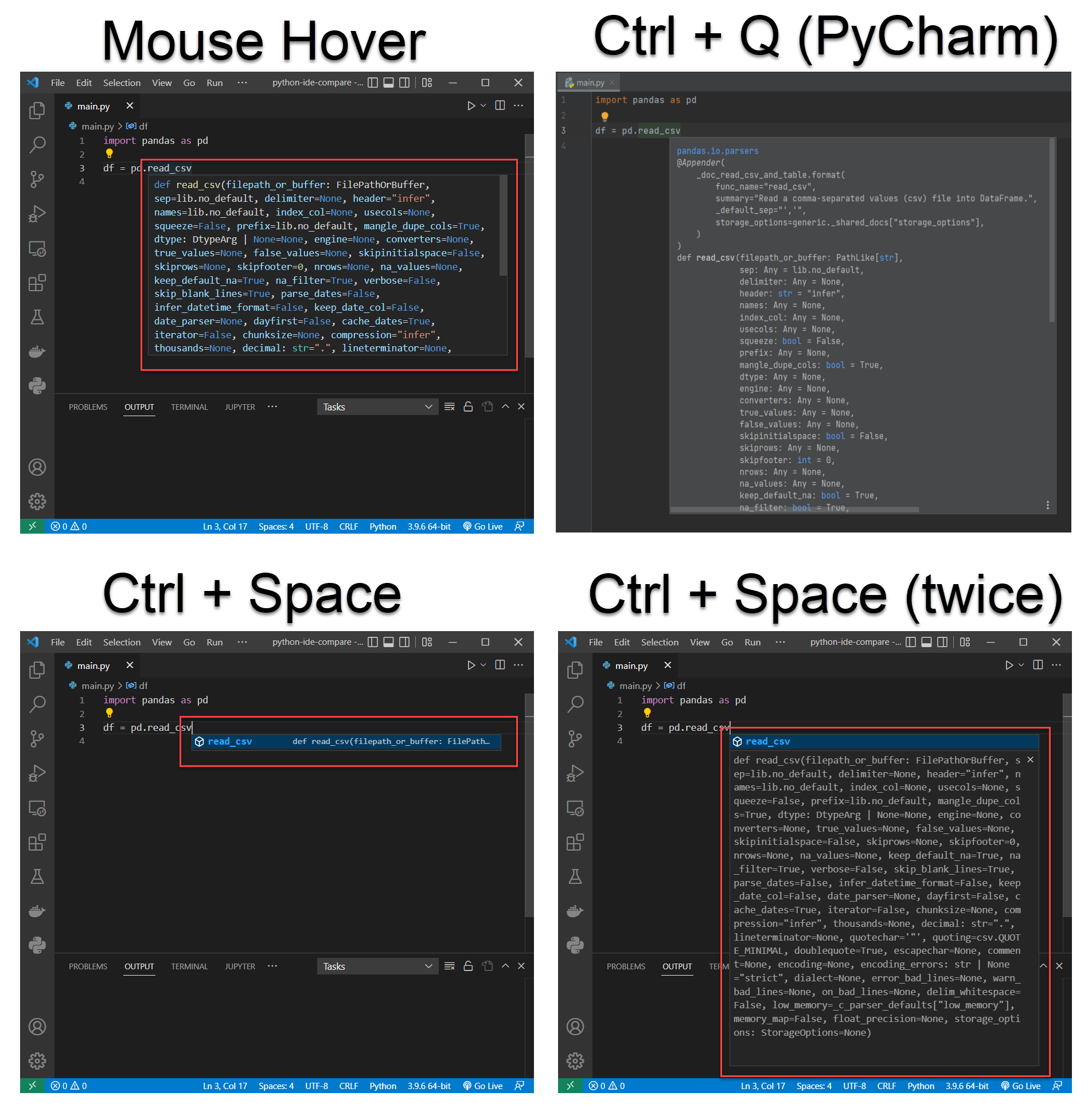 Improve Code Coloring And Formatting On Intellisense Info Panels · Issue 3425 · Microsoftpylance