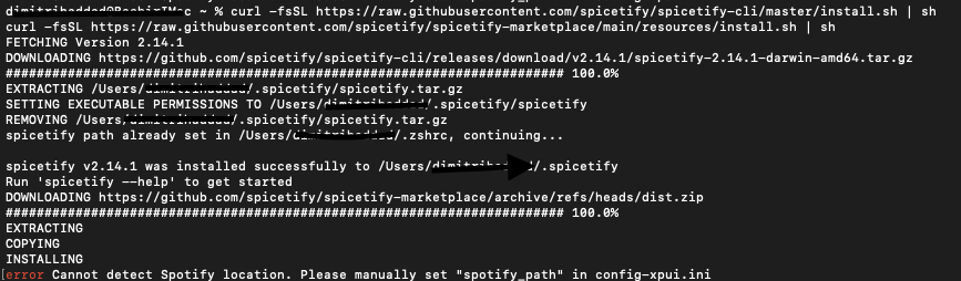 Error · Issue #1996 · spicetify/cli · GitHub