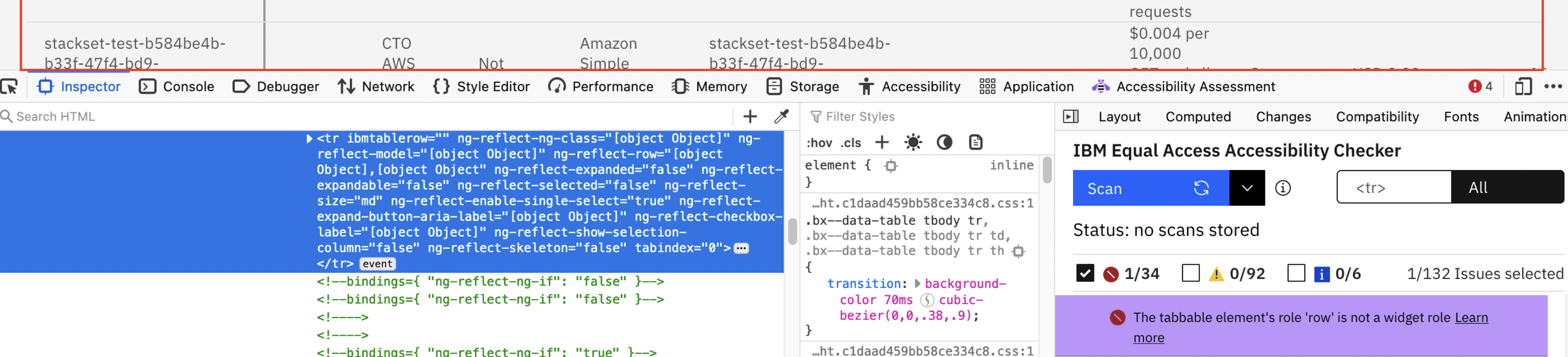 [Accessibility]: The tabbable element's role 'row' is not a widget role · Issue #2190 · carbon ...