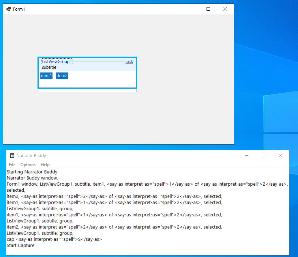 Accessibility: ListViewGroup Subtitle Property · Issue #3261 · dotnet/winforms · GitHub