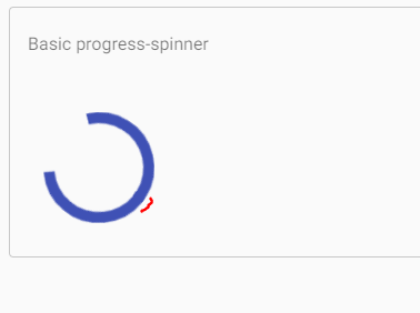 bug(MatSpinner): The UI for mat-spinner component is changed after the update to Angular 15 ...