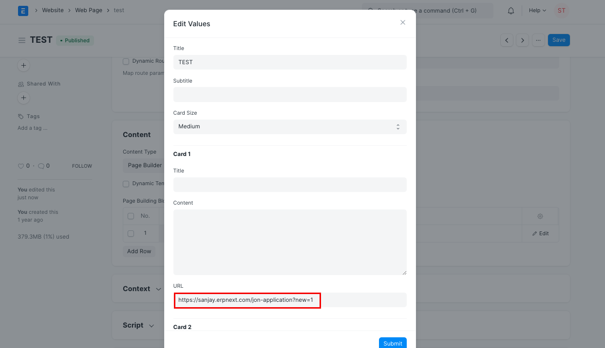 Need Webform to be open in Webpage directly · Issue #21494 · frappe ... Need Webform to be open in Webpage directly · Issue #21494 · frappe ...