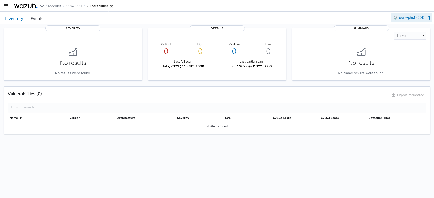 Empty vulnerabilities section Ubuntu · Issue #14169 · wazuh/wazuh · GitHub