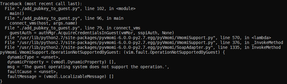 Any sample which shows the use of TicketedSessionAuthentication · Issue #123 · vmware/pyvmomi ...
