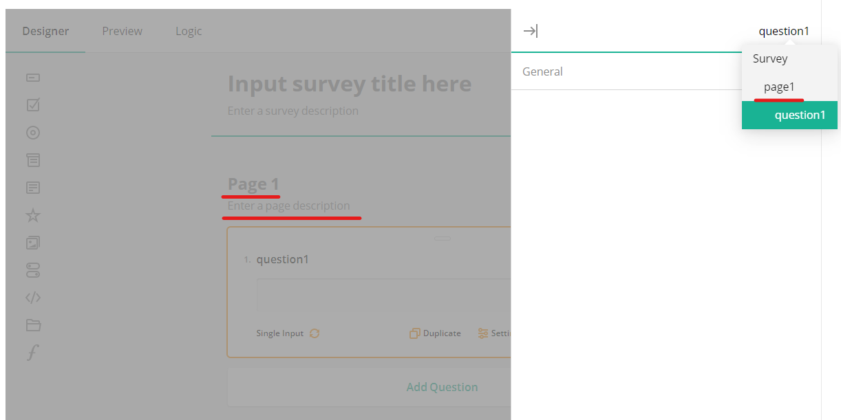V2: pageEditMode single contains page configuration · Issue #2638 · surveyjs/survey-creator · GitHub