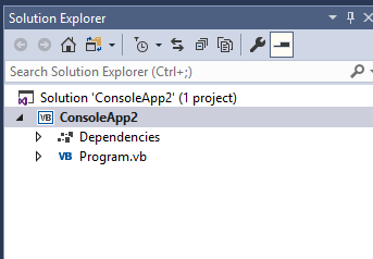 Operations about Solution Explorer are different from my Visual Studio ...