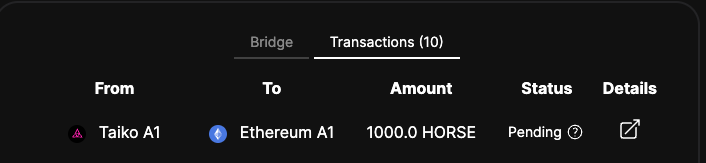 Could only see 2 made transactions while done more then 10 · Issue #13073 · taikoxyz/taiko-mono ...