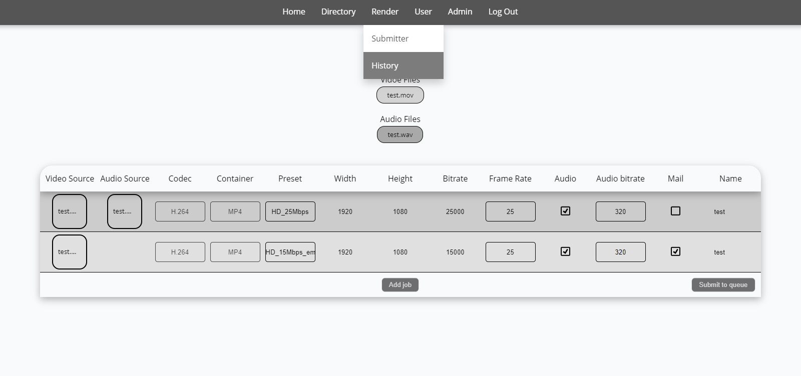GitHub - NikodemPietrzyk/Web-interface-for-AWS-Deadline-with-FFmpeg-plugin: Graphical web(PHP/JS ...