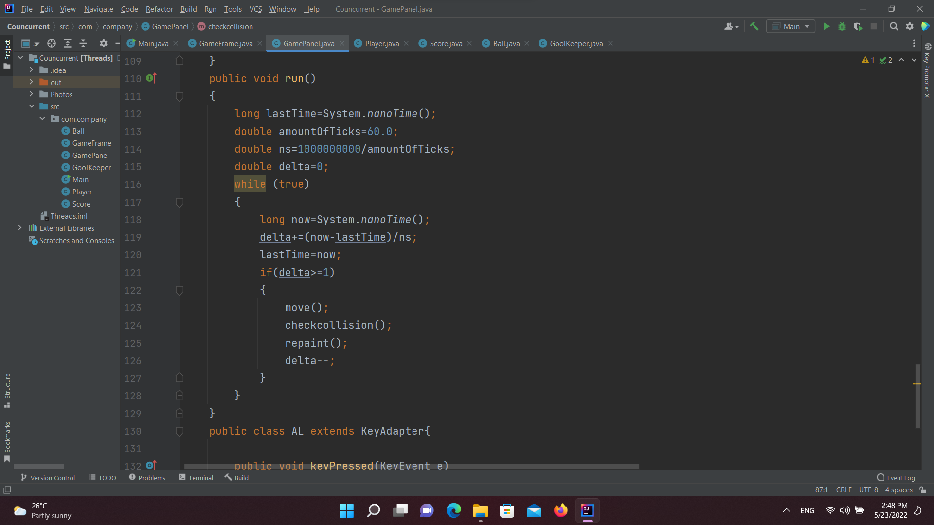 GitHub - AhmedAbdelmotilab/Goalkeeper-Training-JAVA-GUI