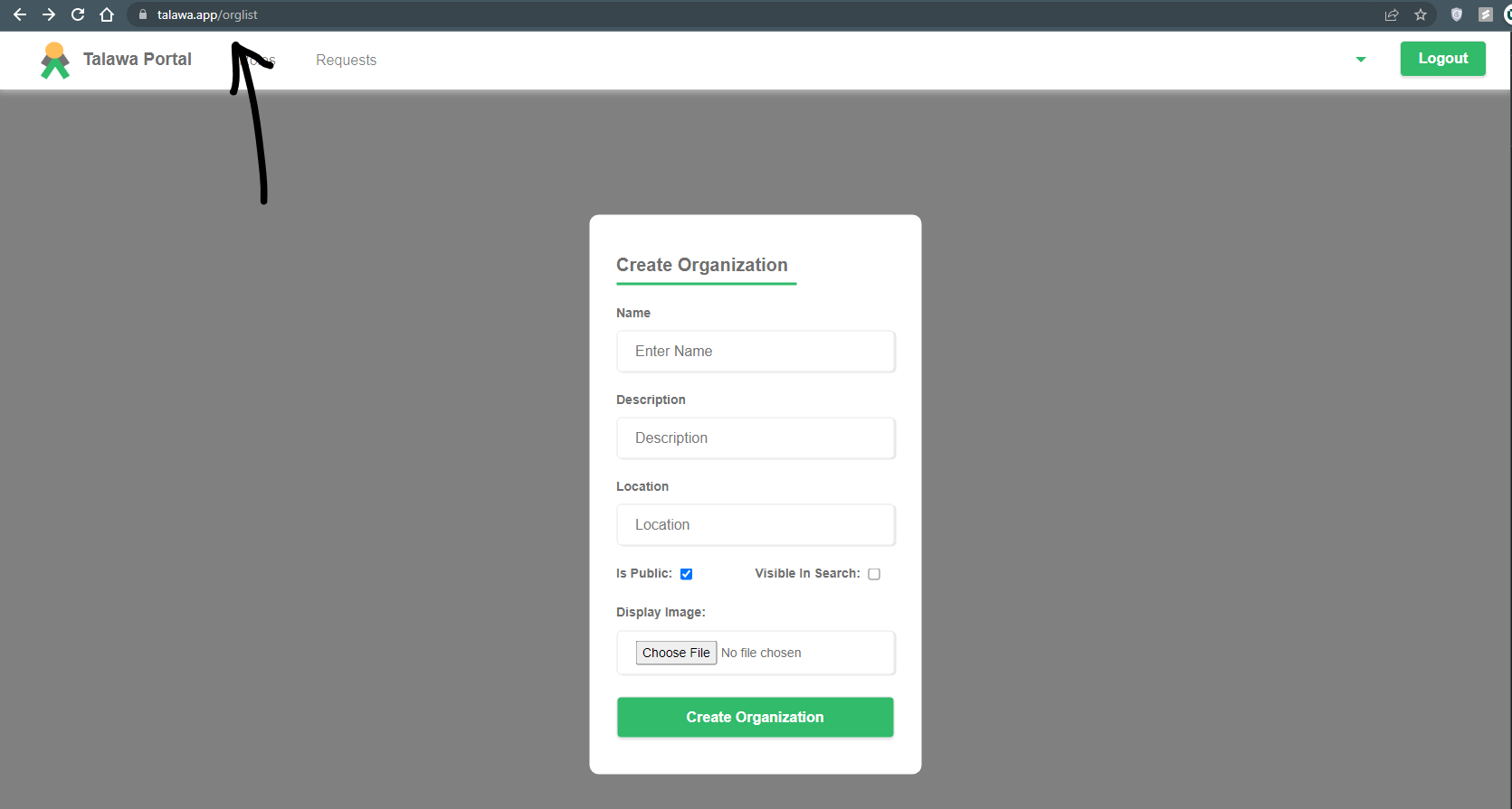 Critical Bug: Organization Form Redirect Issue Prevents User Navigation, Affecting User ...