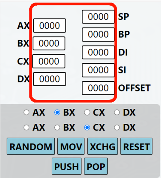 GitHub - knizinsky/intel-8086-simulator