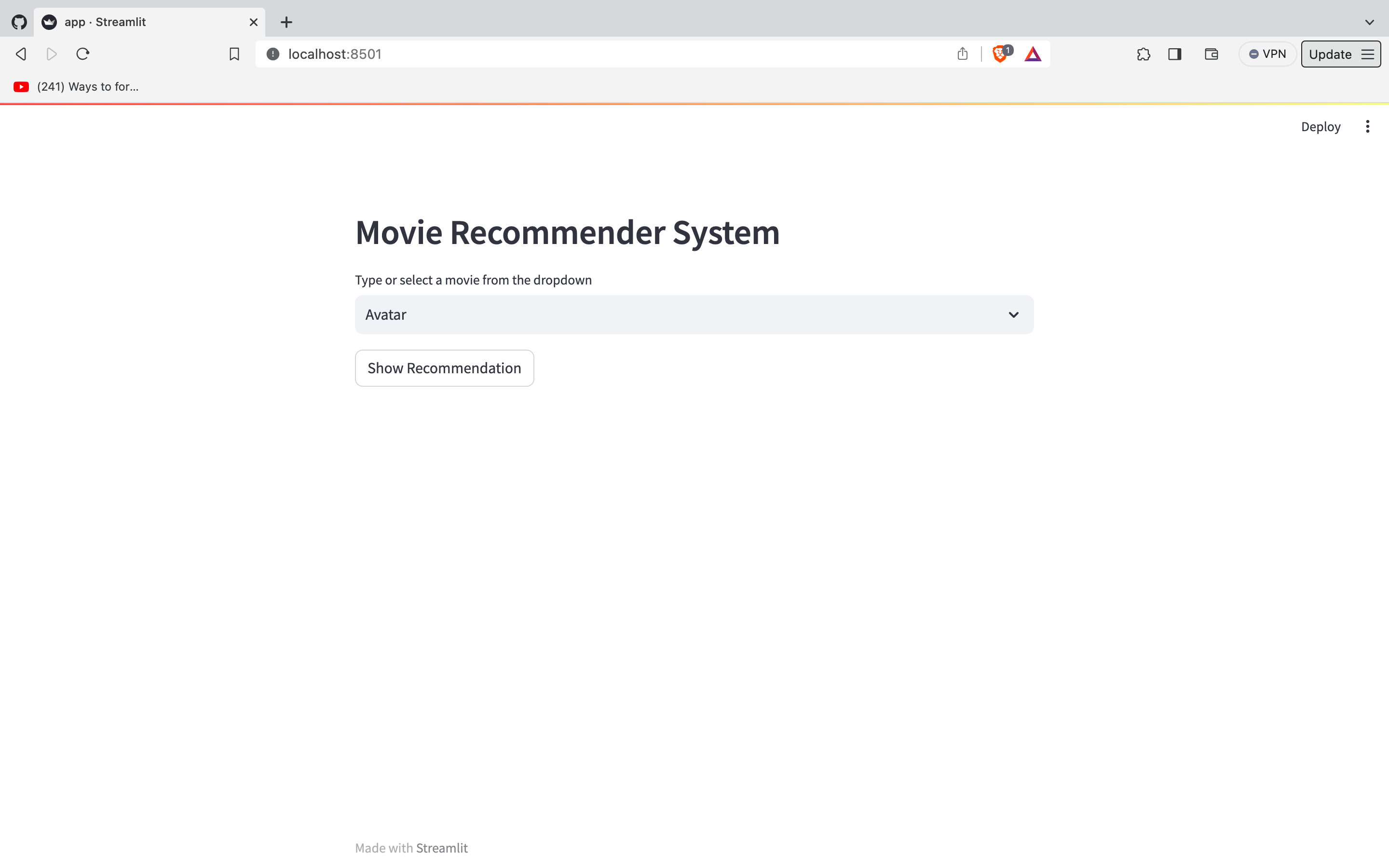 GitHub - ESHAN-JAIN/movie-recommendation-system