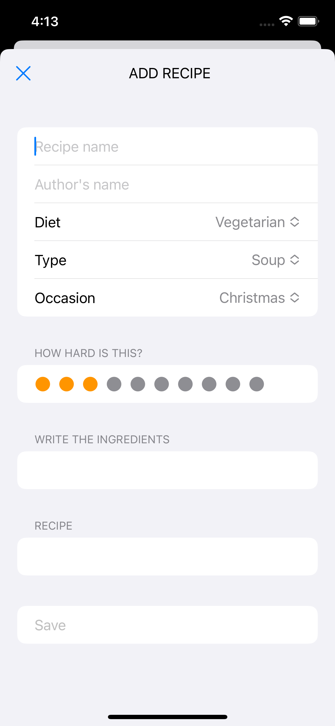 GitHub - philitingar/RecipeDesign