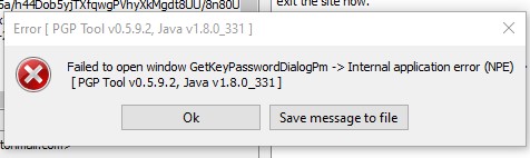Bug · Issue #269 · pgptool/pgptool · GitHub