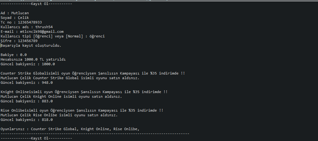 GitHub - MutlucanCelik/Game
