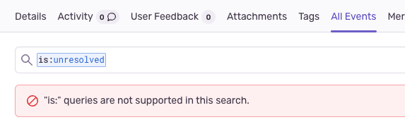 Recommended UI: Fix "View All Events" navigation · Issue #53714 ...