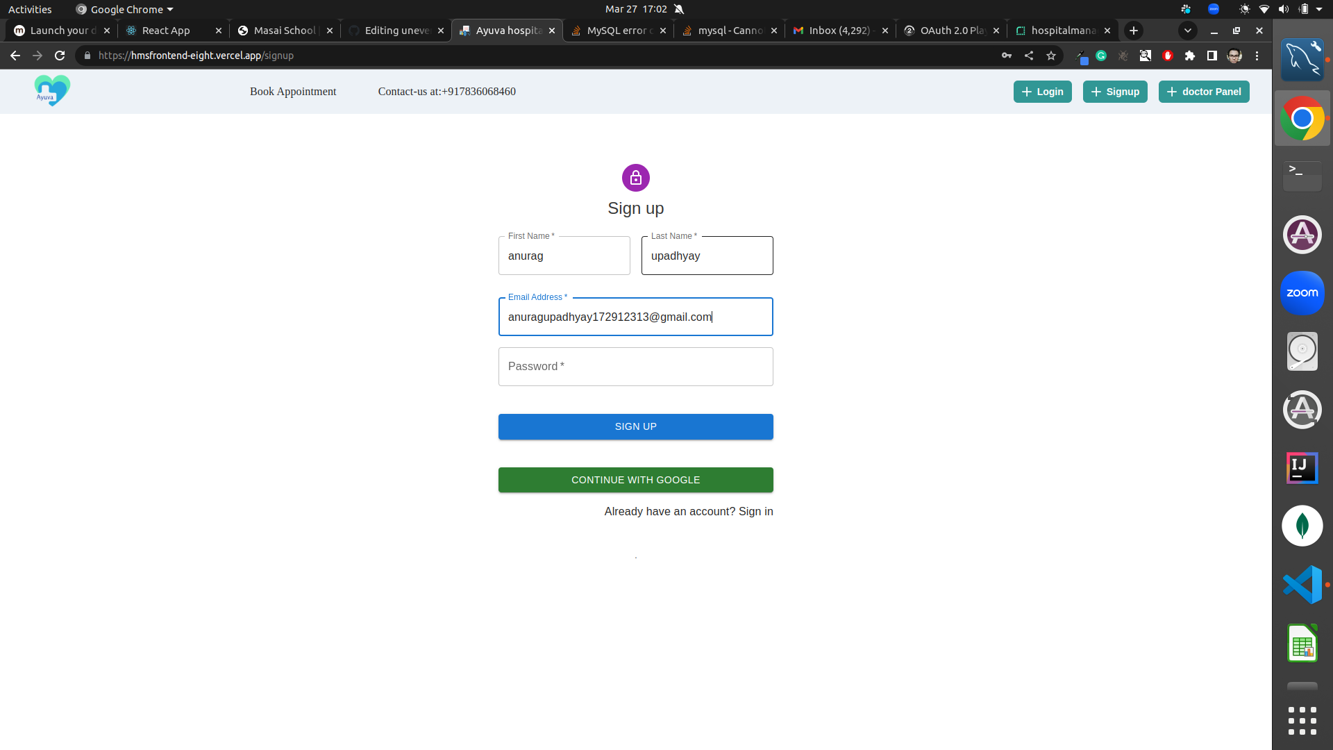 GitHub - KishorDMane/Hospital-Management-System: This repository is about a hospital management ...
