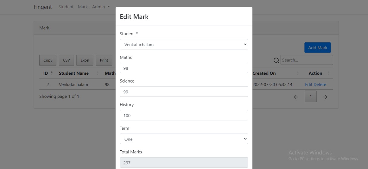 GitHub - venkypalam/fingent-app