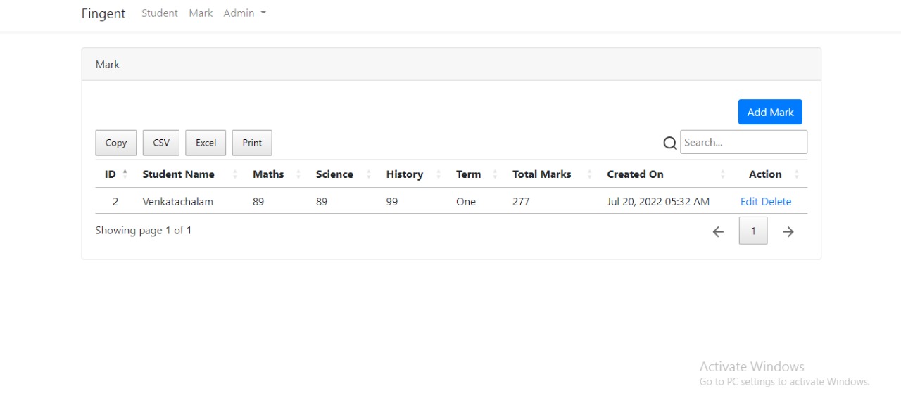 GitHub - venkypalam/fingent-app