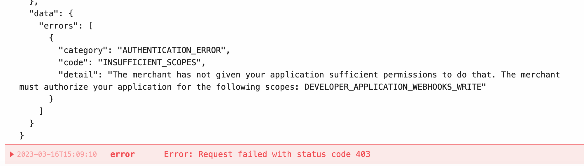 [BUG] 403 error creating Square triggers · Issue #5738 · PipedreamHQ/pipedream · GitHub