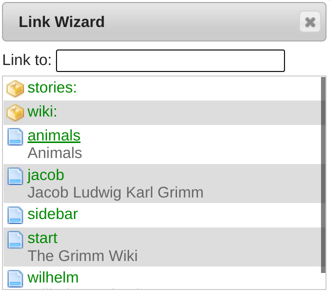 Accessibility issues with the link wizard · Issue #3451 · dokuwiki/dokuwiki · GitHub