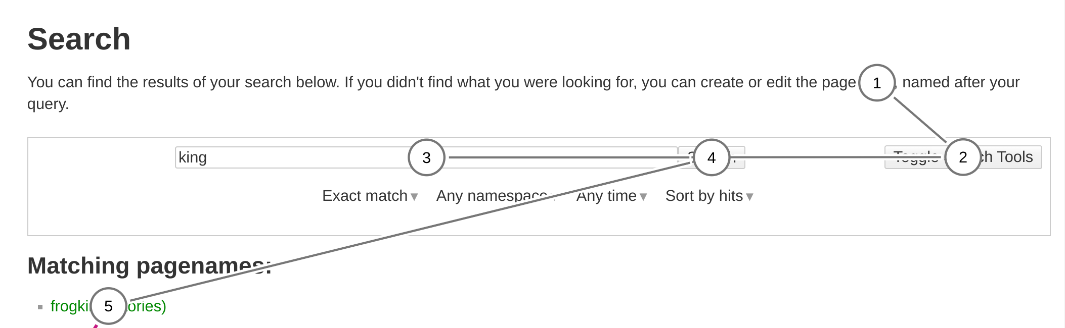 Cannot use search filters with assistive tech or keyboard only · Issue #3459 · dokuwiki/dokuwiki ...