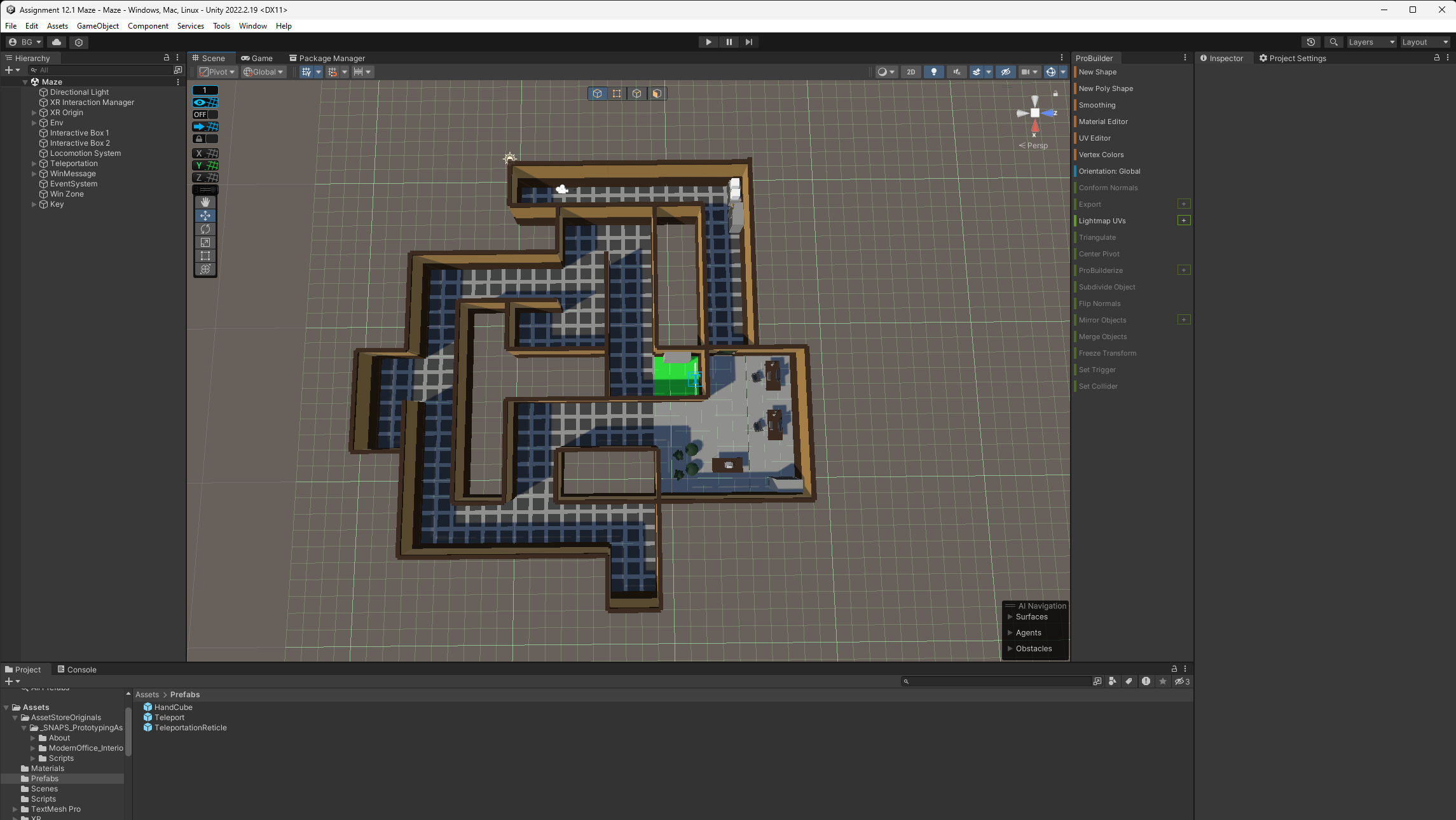 GitHub - Jumdax/Assignment-12.1-Maze