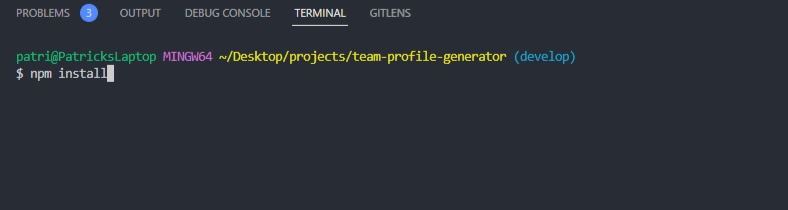 GitHub - pmacdonald07/team-profile-generator