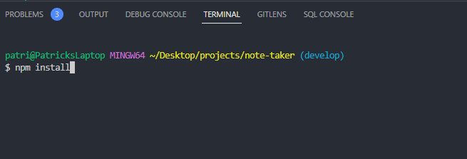 GitHub - pmacdonald07/note-taker