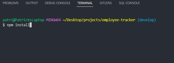 GitHub - pmacdonald07/employee-tracker