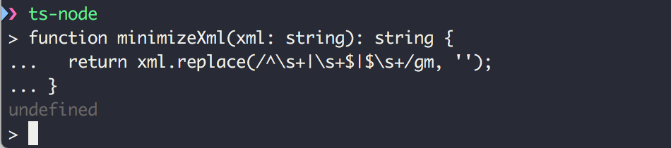 Sending multiple lines to ts-node · Issue #558 · TypeStrong/ts-node · GitHub